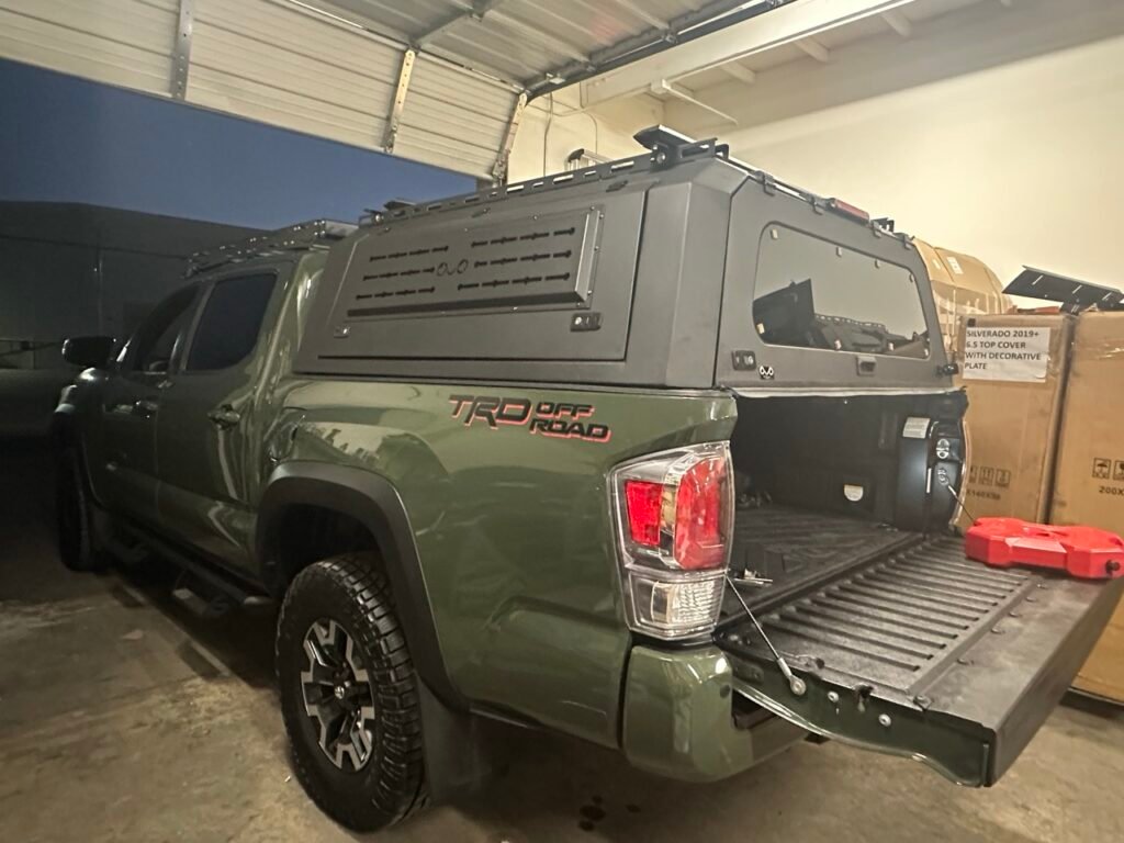 Toyota Tacoma 5ft Aluminum Camper Shell | 2016-2023 - 3rd Gen