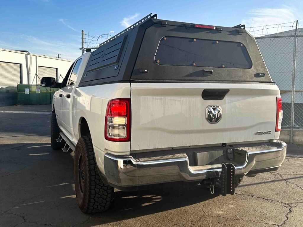 Ram 6.4ft Aluminum Camper Shell | OuO Truck Bed Cap
