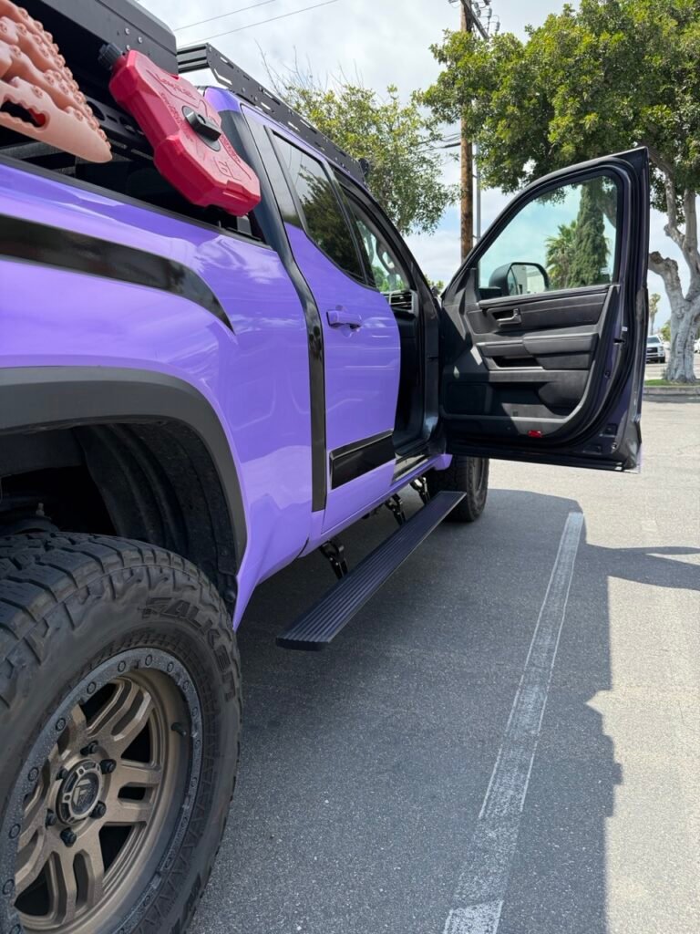 Tundra Power Retractable Running Board Side Step | OuO Pickup Cover