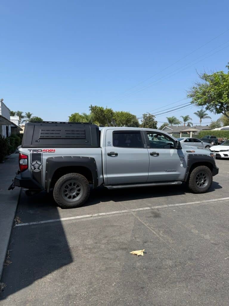 2007-2021 Toyota Tundra 5.5ft Aluminum Camper Shell | OuO