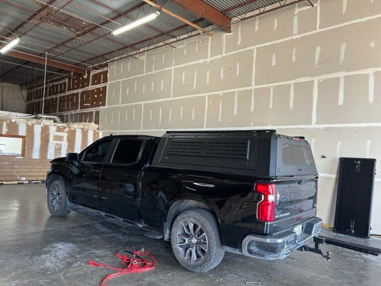 OuO Camper Shell for 2019-2026 Chevy Silverado 1500 6.5ft Bed