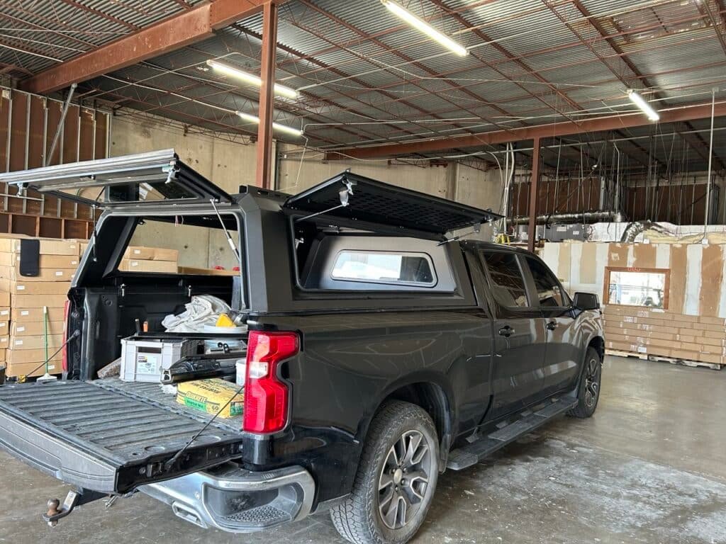 OuO Camper Shell for 2019-2026 Chevy Silverado 1500 6.5ft Bed