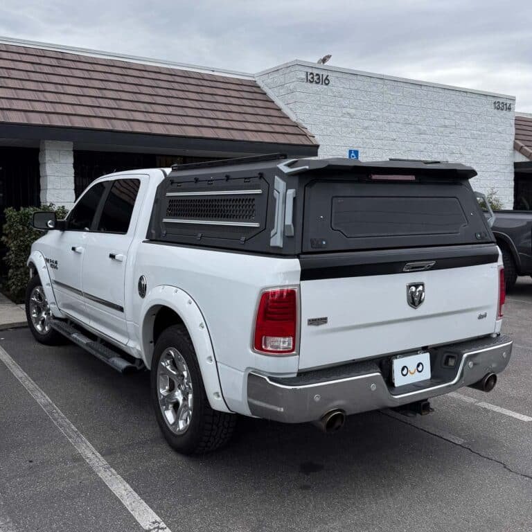 Dodge Ram Camper Shell V2 | OuO One-Piece Aluminum Truck Top