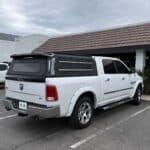 Ram 6.4ft Aluminum Camper Shell | OuO Truck Bed Cap