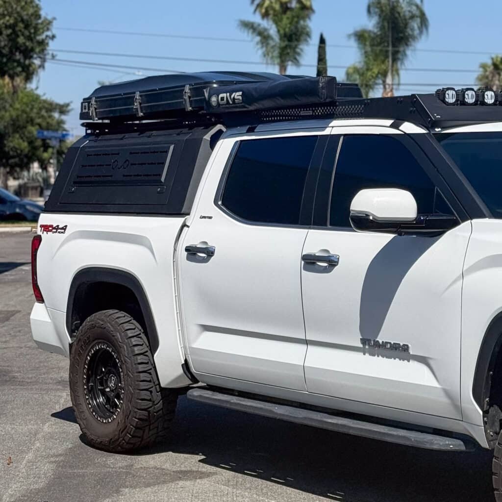 2022-2026 Toyota Tundra 5.5ft Aluminum Camper Shell | OuO