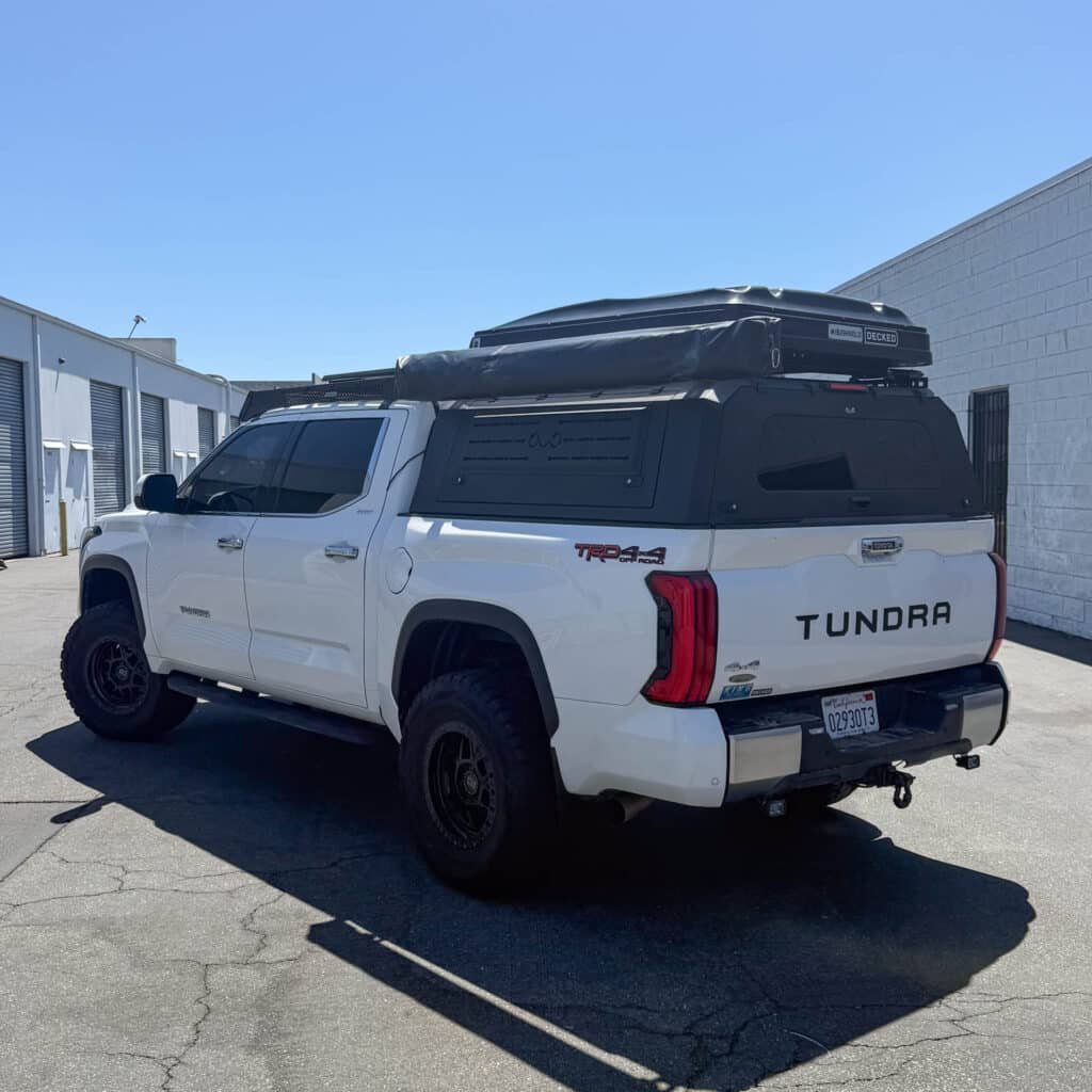 2022-2026 Toyota Tundra 5.5ft Aluminum Camper Shell | OuO